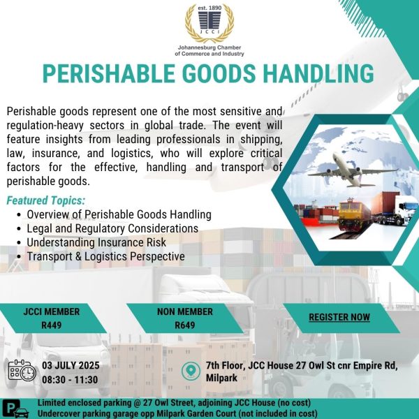 PERISHABLE GOODS HANDLING – JCCI