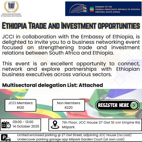 Ethiopia Trade and Investment opportunities – JCCI